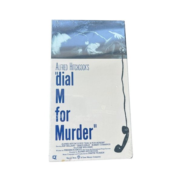 Media | Dial M For Murder Vhs Alfred Hitchcock New Sealed Wb 1954 1982 ...